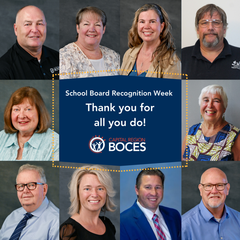 School Board Recognition Week at Capital Region BOCES – Capital Region ...