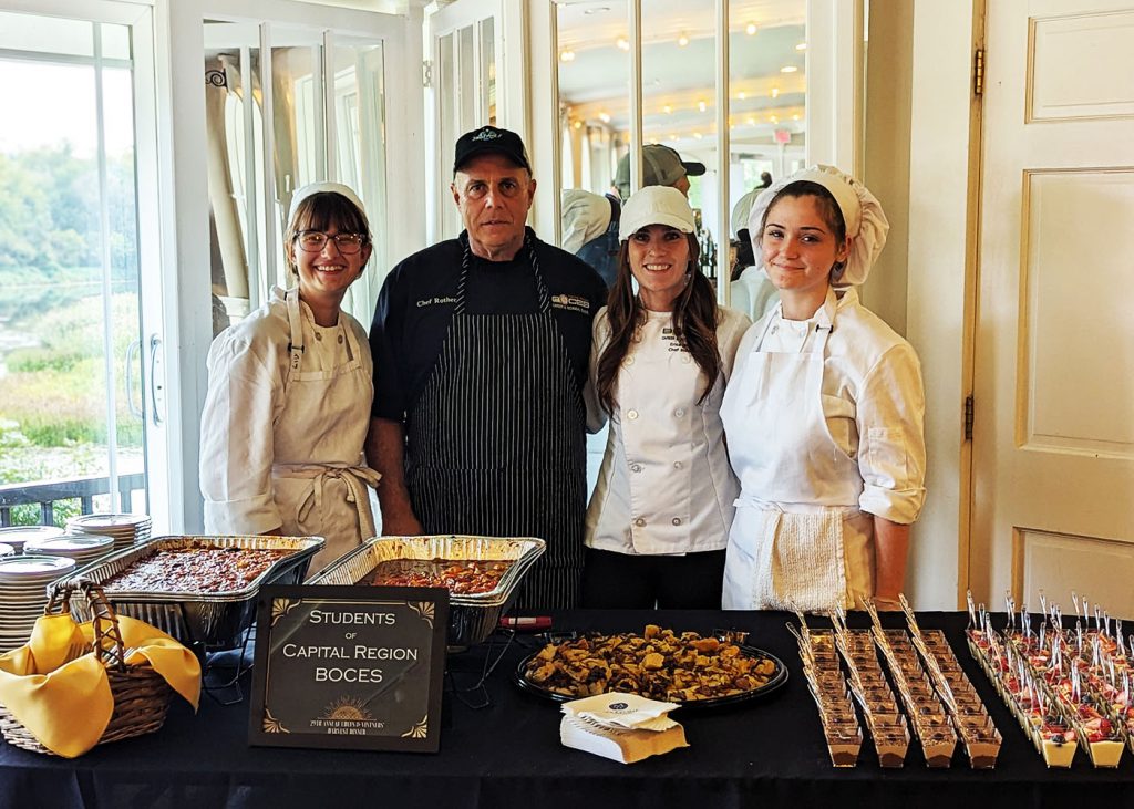 Capital Region BOCES students learn while serving up charity at black ...