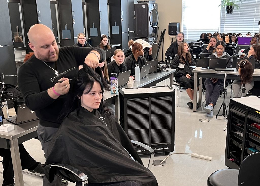 National stylist shares his knowledge of the tools of the cosmetology ...