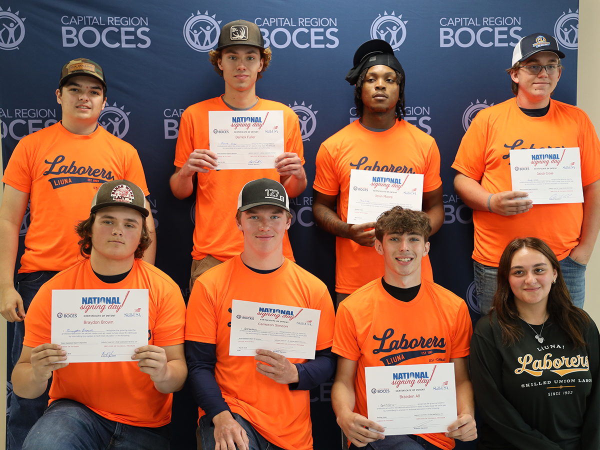 Capital Region BOCES National Signing Day is a success – Capital Region ...