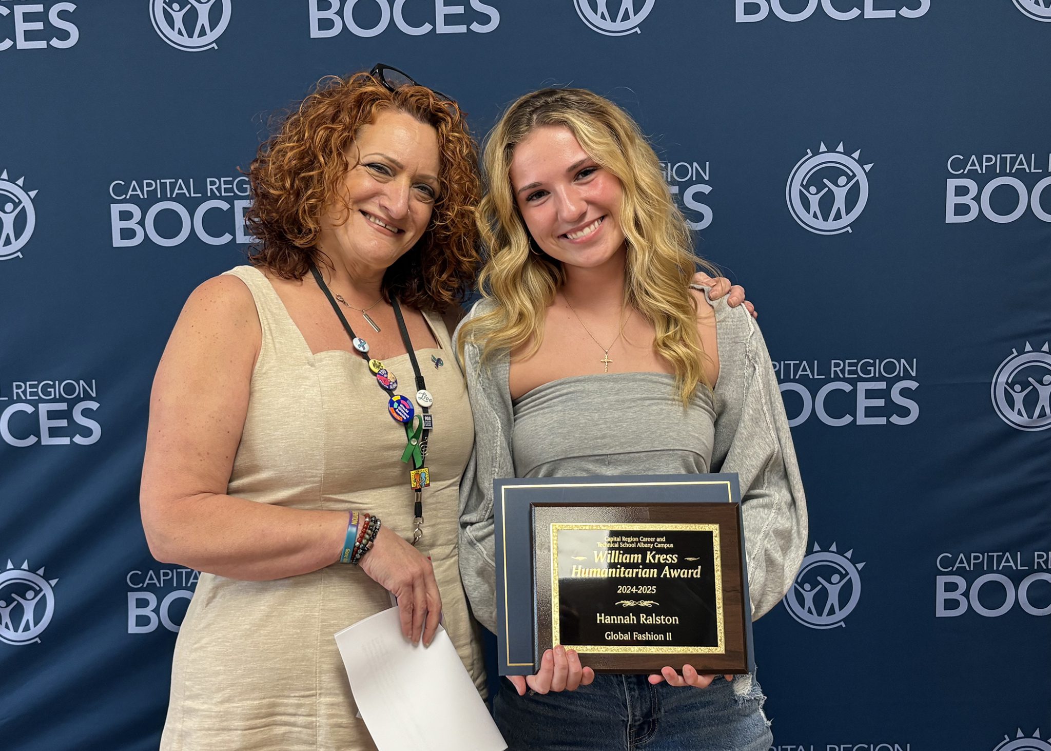 Guilderland senior earns compassion scholarship at Capital Region BOCES ...
